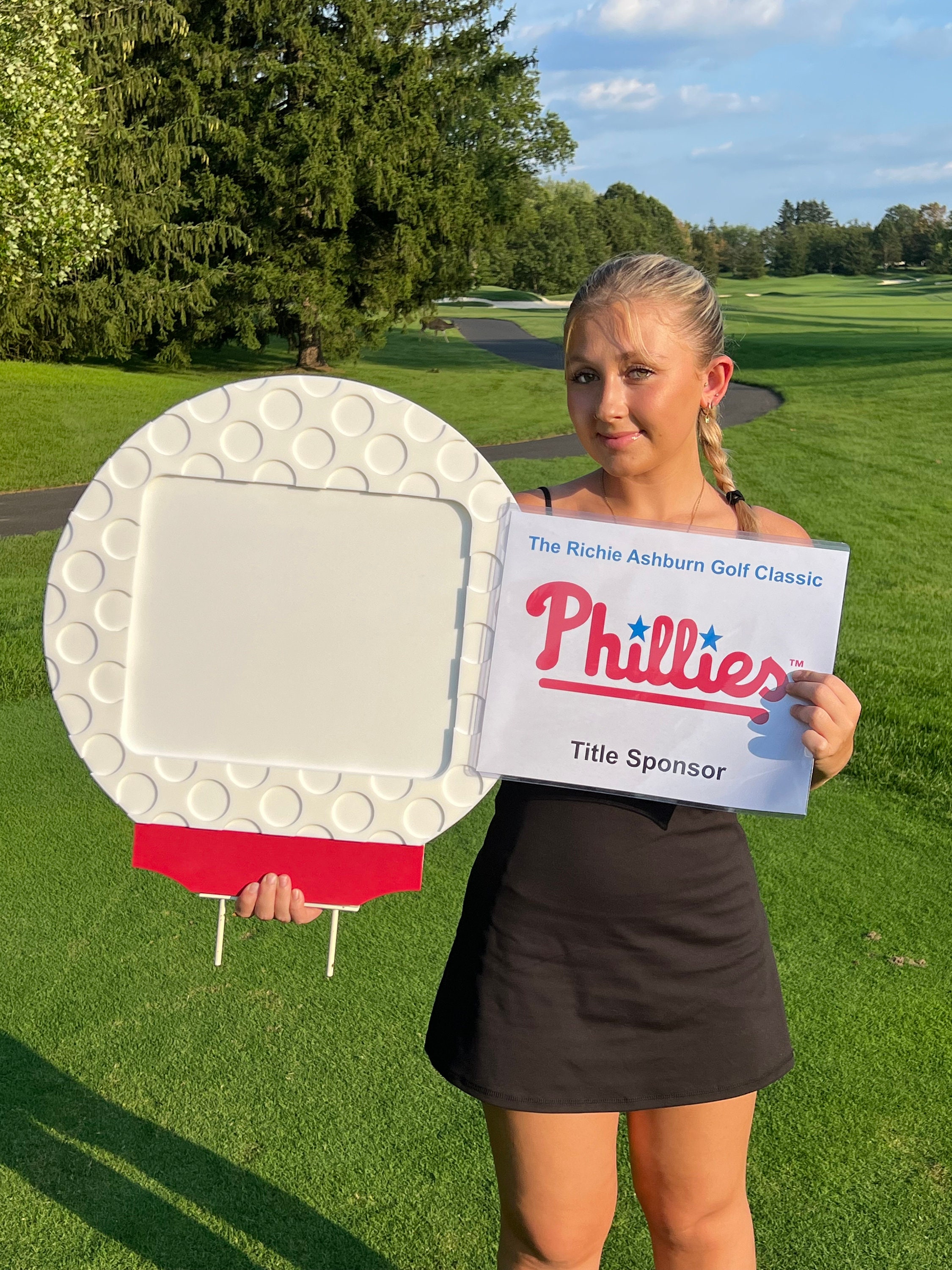 Set of 9 Reusable Golf Tournament Sponsor Sign - Etsy