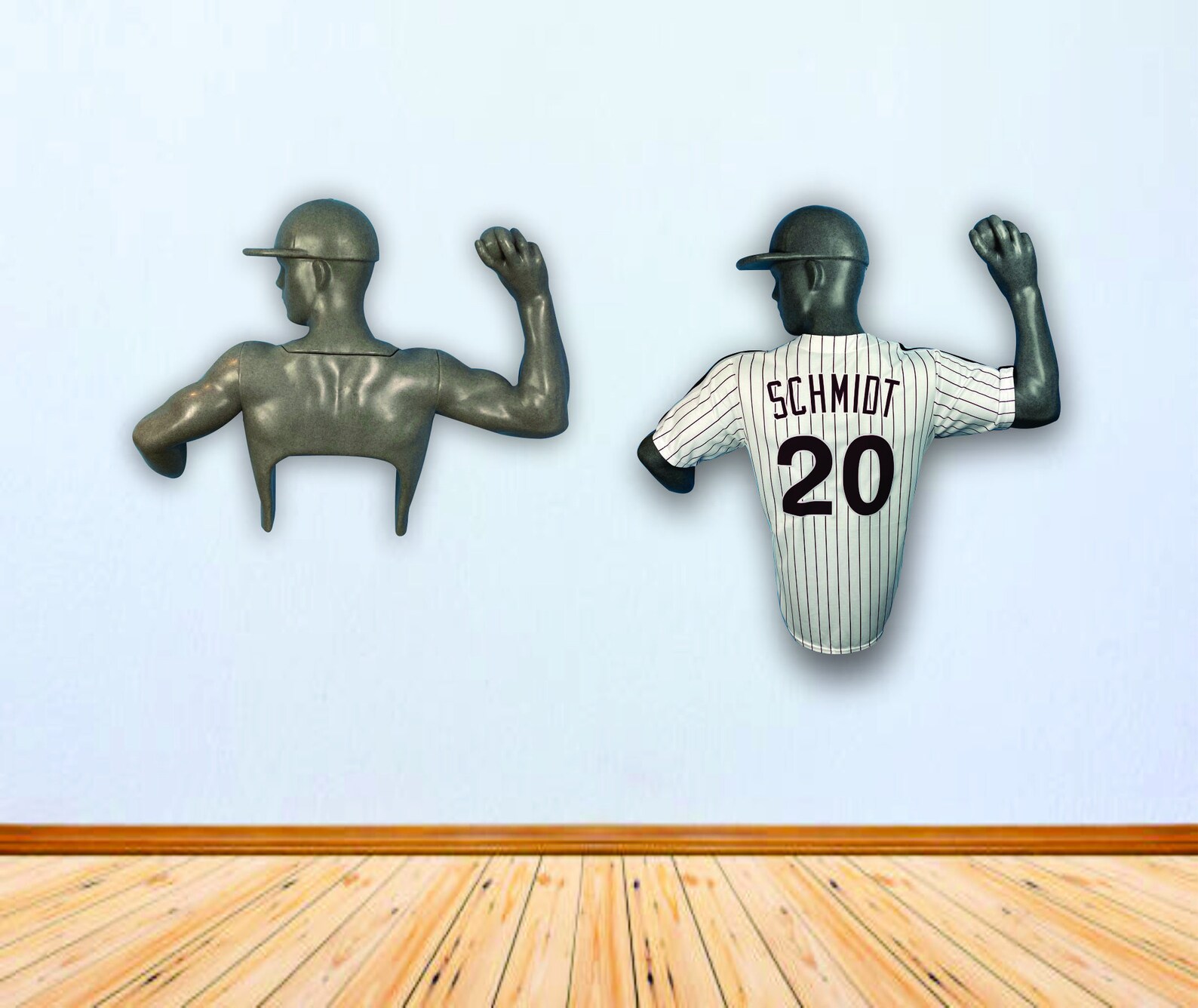 Jersey Display Wall Mount Baseball - Etsy