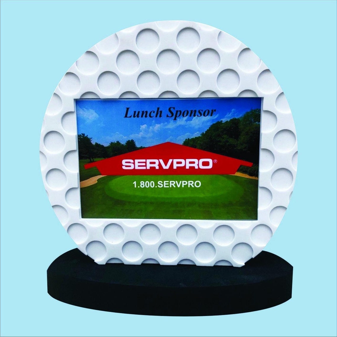 Set of 10 Reusable 2 Sided Golf Outing Sponsor Table Signs - 10 Sign ...