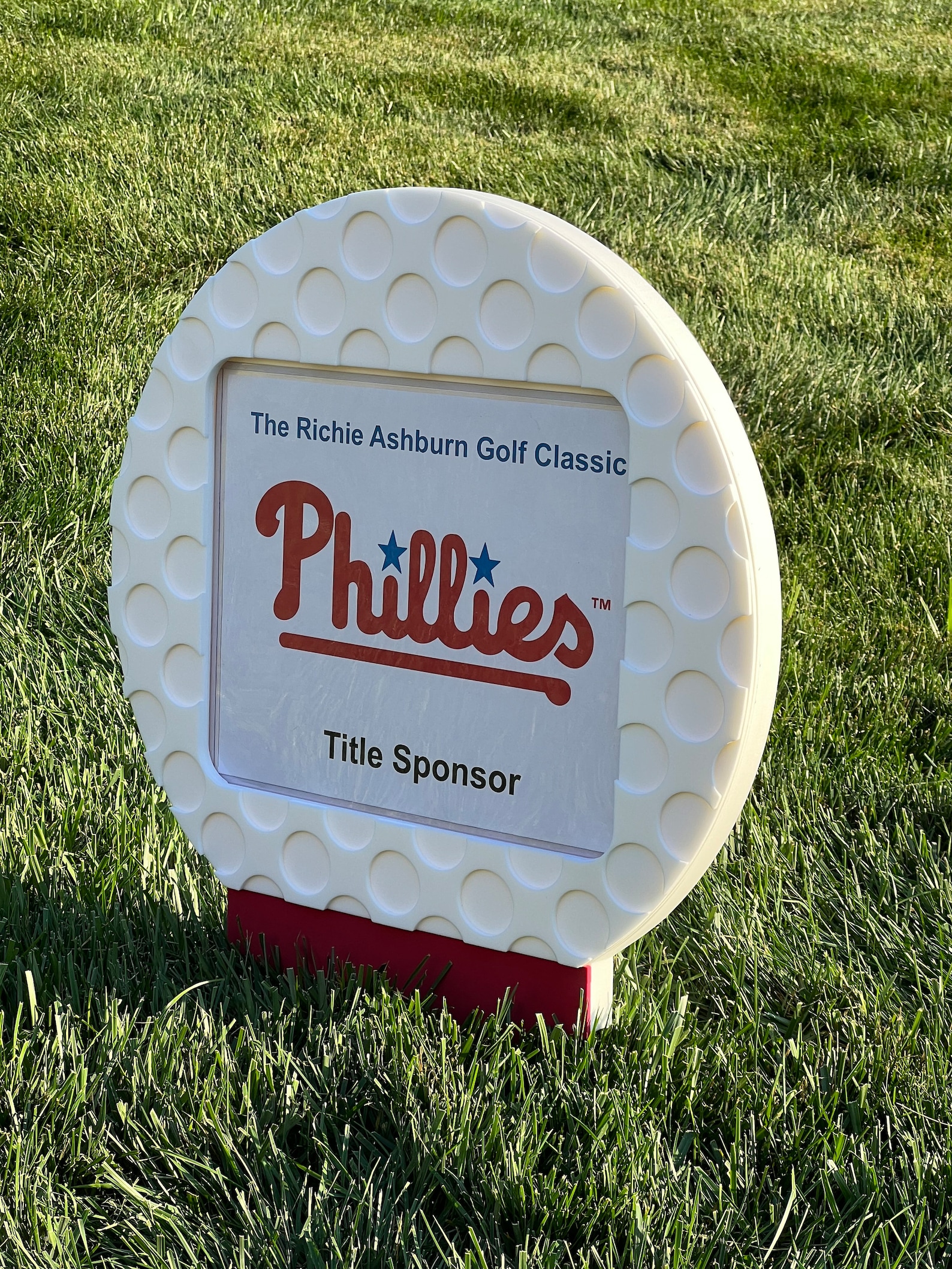 Set of 9 Reusable Golf Tournament Sponsor Sign - Etsy