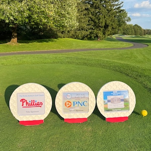 Set of 9 Reusable Golf Tournament Sponsor Sign - Etsy