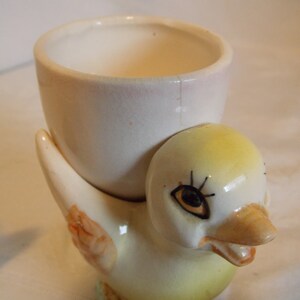 Four VINTAGE EGG CUPS. Chick, Chicken, Goose - Etsy