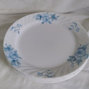 CORELLE BLUE VELVET Roses Dinnerware sold Separately - Etsy