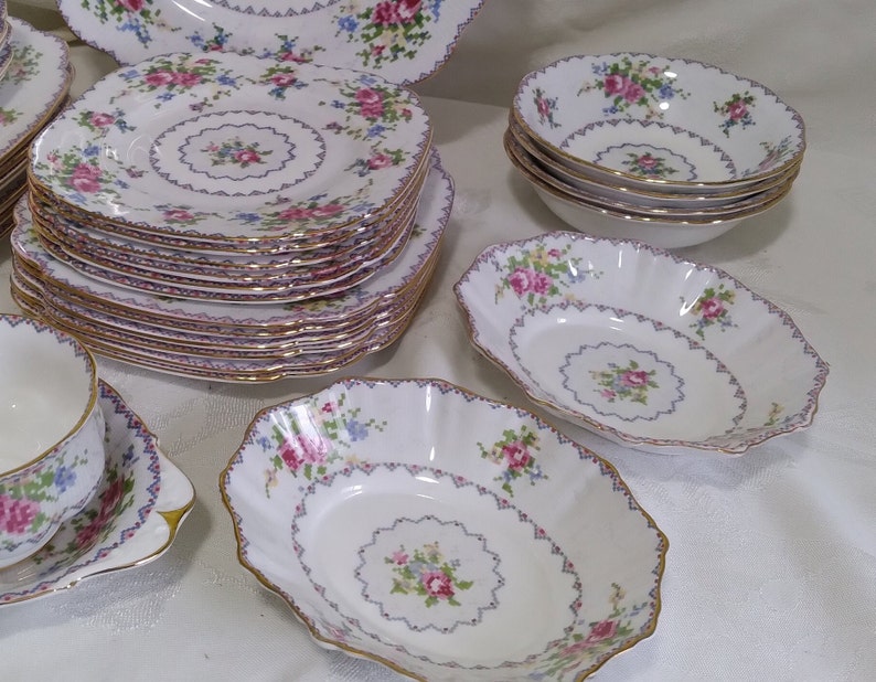 Assorted ROYAL ALBERT PETIT Point Dinnerware Plates Fruit - Etsy