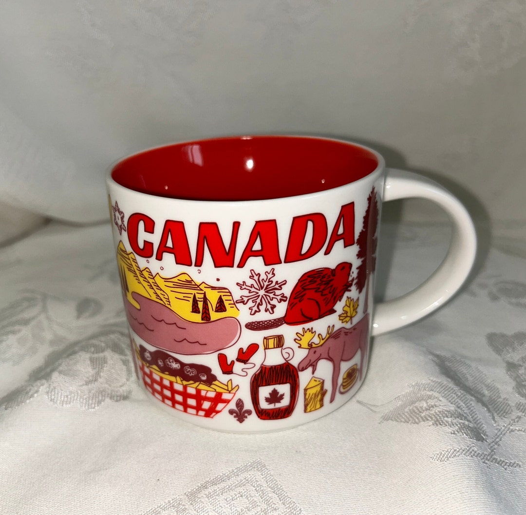 STARBUCKS CANADA MUG Been There Series Across the Globe Collection - Etsy