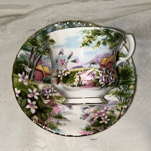ROYAL ALBERT COUNTRY Scenes Dingle Dell Cup & Saucer - Etsy