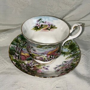 ROYAL ALBERT COUNTRY Scenes Dingle Dell Cup & Saucer - Etsy