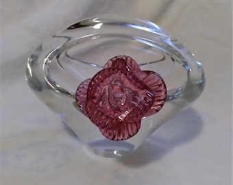 Pink Blenko Glass - Etsy