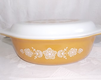 Pyrex Butterfly Gold 045 - Etsy