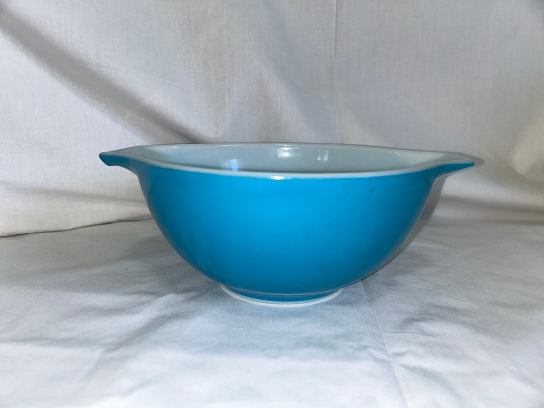 PYREX HORIZON BLUE Cinderella Bowl 442 1 & 1/2 Quart - Etsy