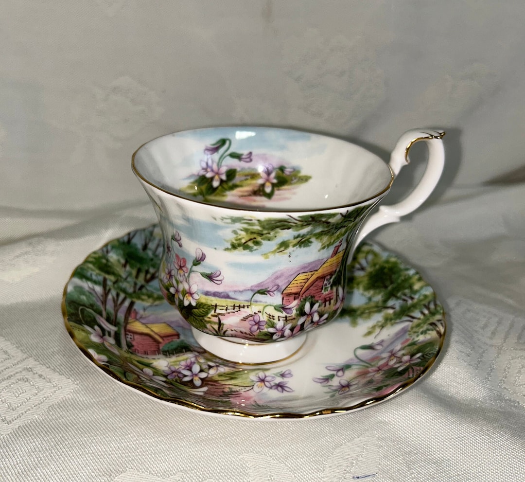 ROYAL ALBERT COUNTRY Scenes Dingle Dell Cup & Saucer - Etsy