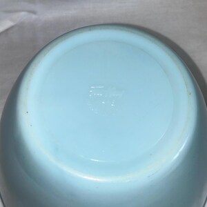 FIRE KING DELPHITE Blue 8 1/2" Splash Proof Mixing Bowl - Etsy
