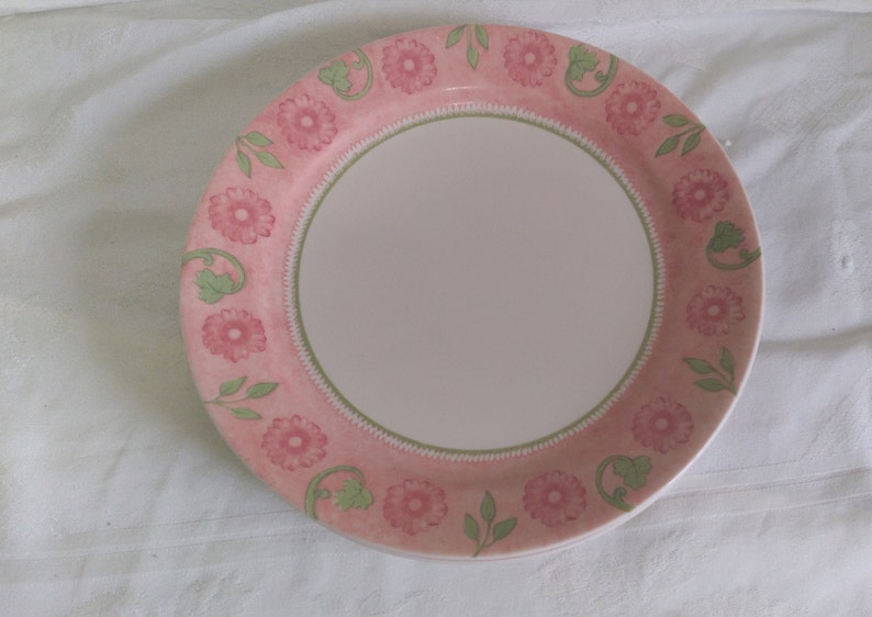 CORELLE PINK HEIRLOOM Bloom Dinner Plates ** Sold in Sets of 4** - Etsy