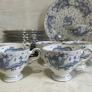 Rare TUSCAN CHINA BLUE Dragon Dinnerware ***sold Separately** - Etsy
