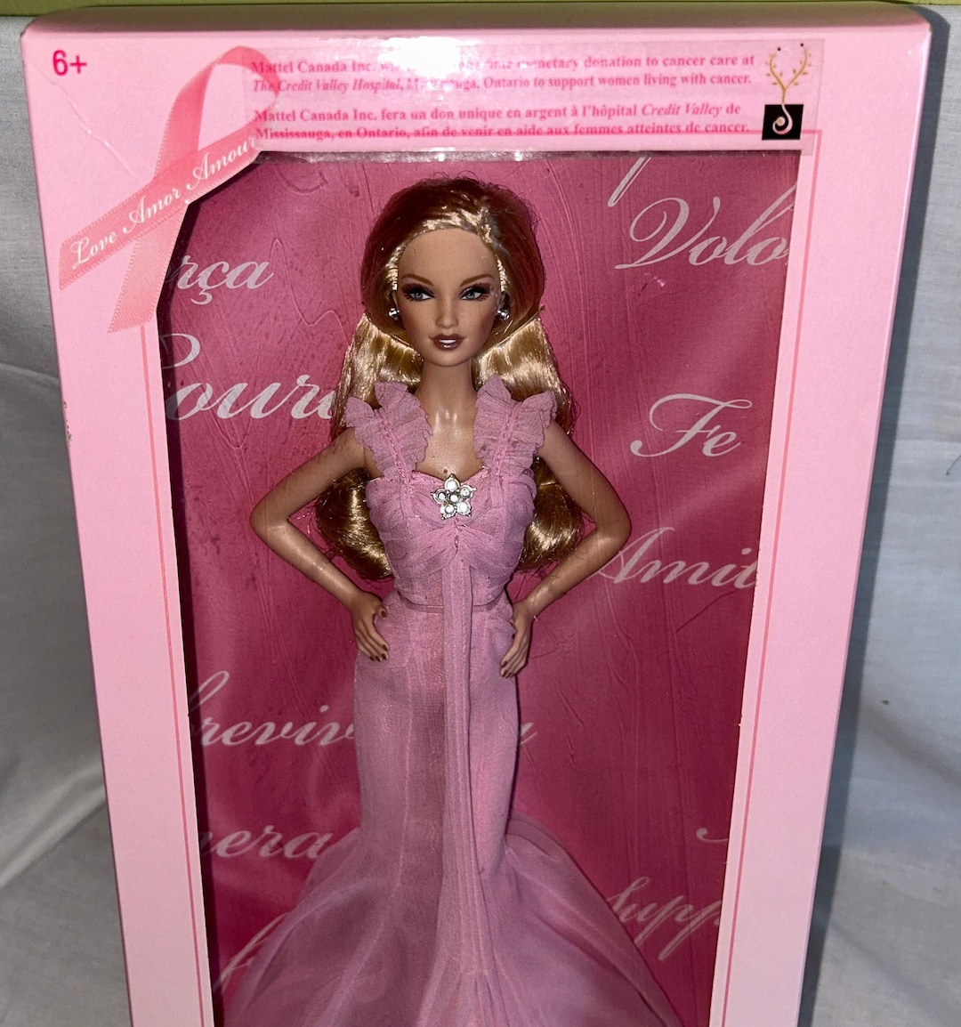 PINK HOPE BARBIE Doll L6732 Barbie Collector Pink Label - Etsy