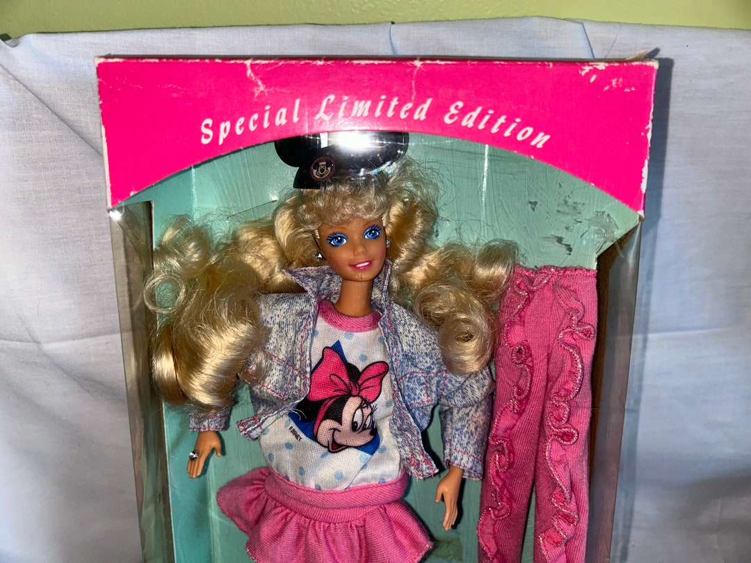 1990 MINNIE MOUSE BARBIE Doll 4385 Special Edition - Etsy