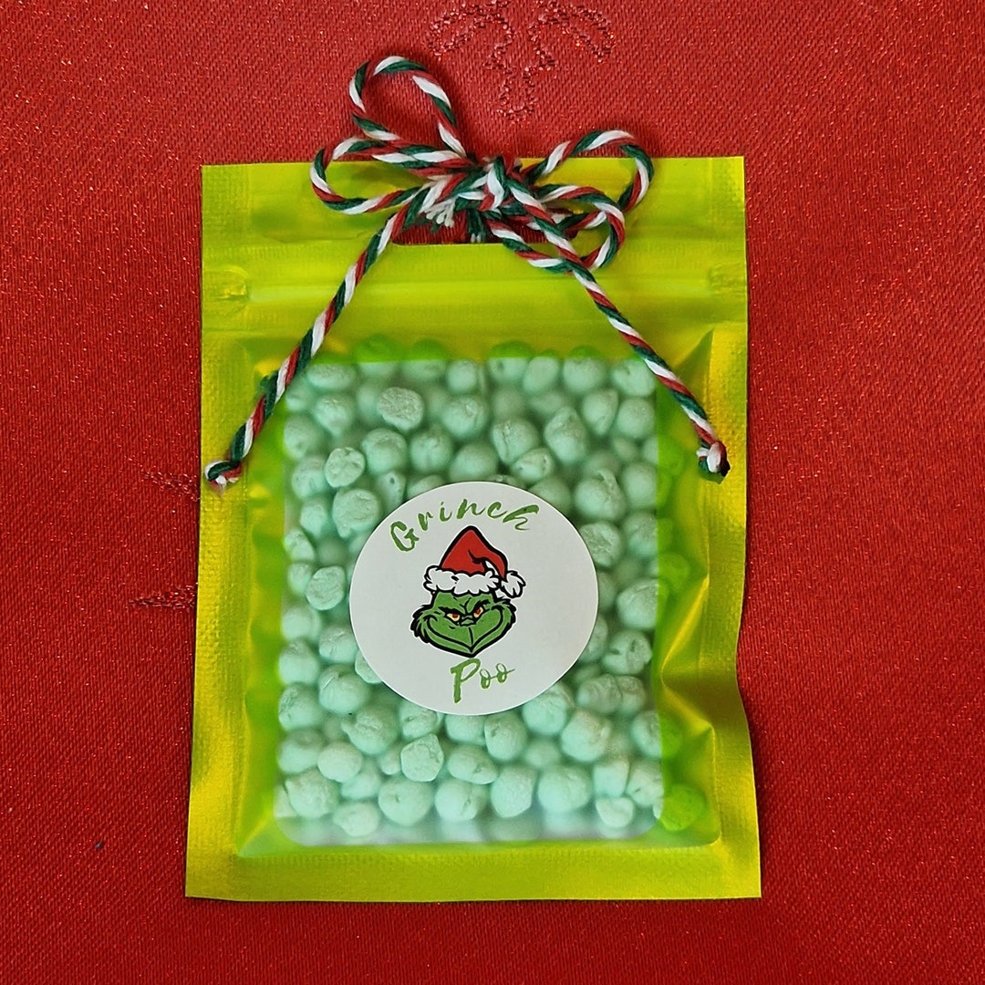 Grinch Poo Sweets Christmas Mini Millions Xmas Eve Box Santa Sweet ...