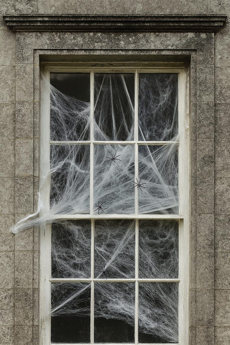 Halloween Spider Web Webbing Spiders Stretchy Cobweb Cob Webs Scene ...