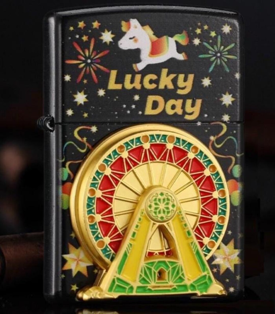 Luminas Ferris Wheel Lucky Zippo Lighter - Etsy