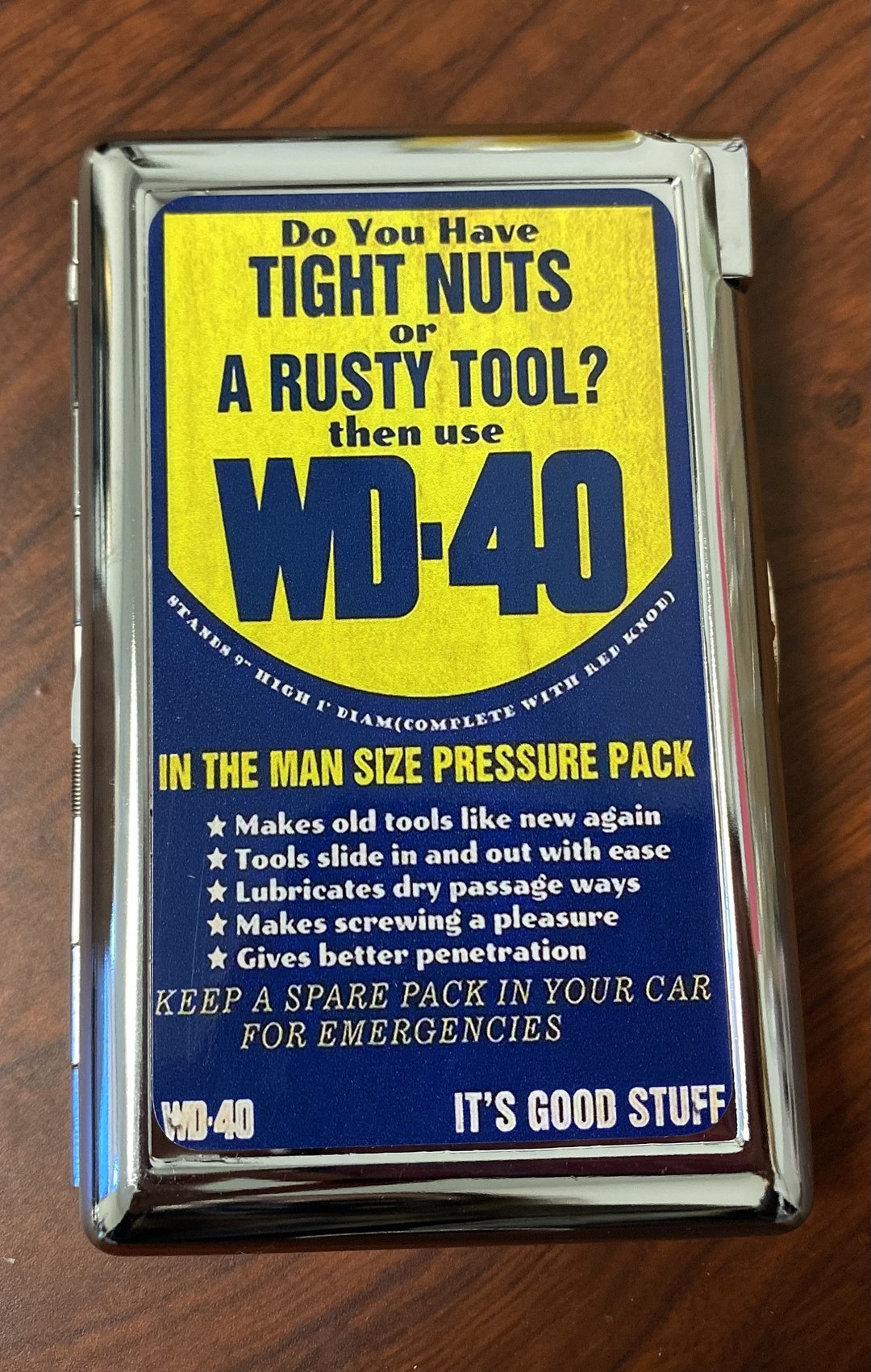 Premium Mechanics Tight Nuts Rusty Tool Cigarette Case With Built in ...