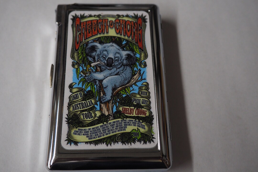 Premium Double Sided Koala Bear Cigarette Marijuana Case With Built in ...