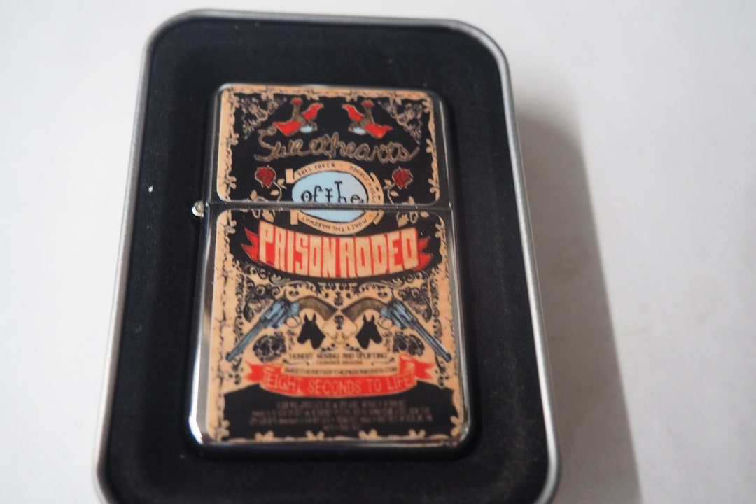 Cowboy Prison Rodeo Case Lighter - Etsy