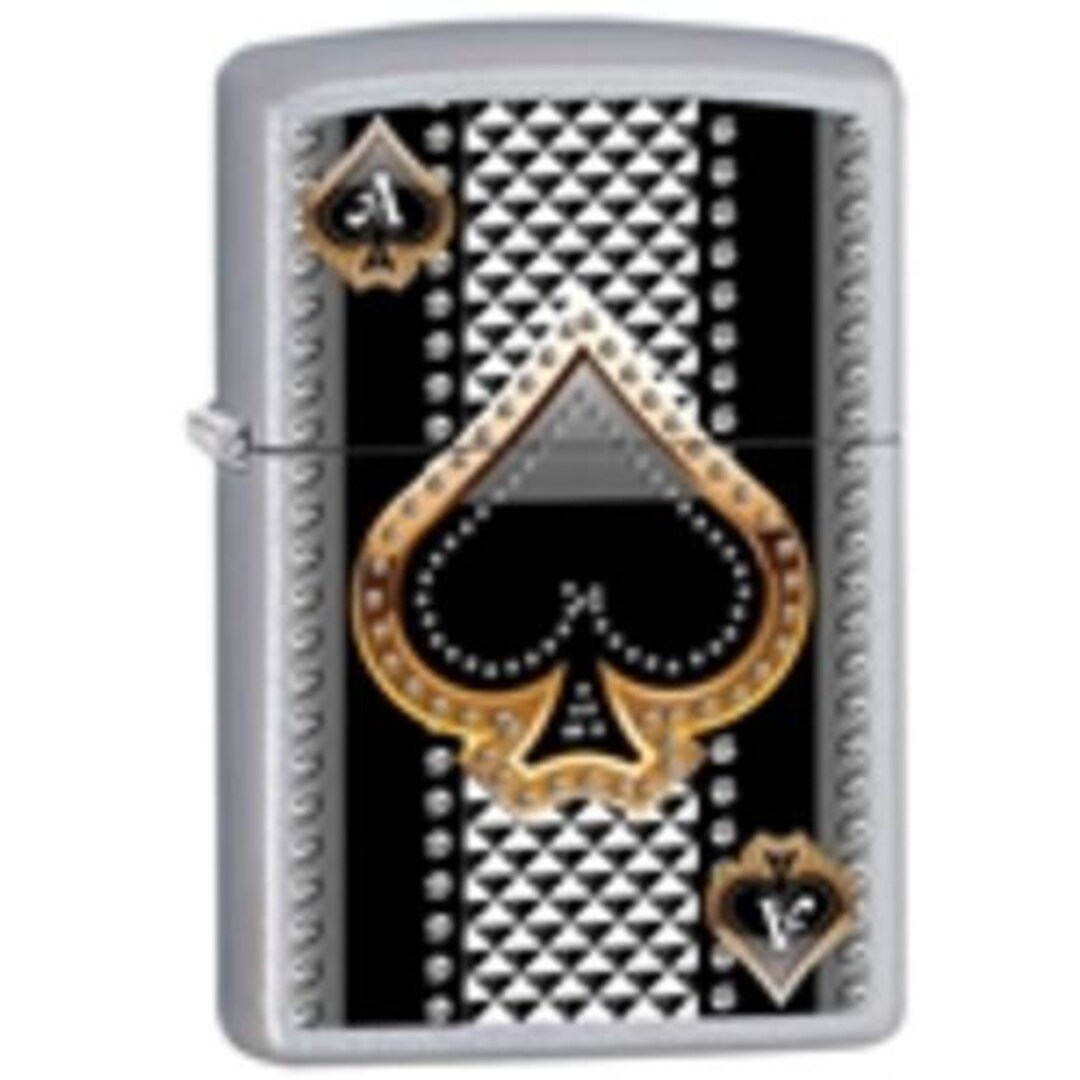 Stunning Ace of Spades Zippo Lighter - Etsy