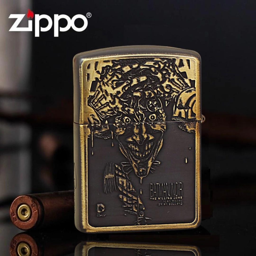 Rare Japanese Issue Armor Batman Noir Joker Zippo Lighter - Etsy