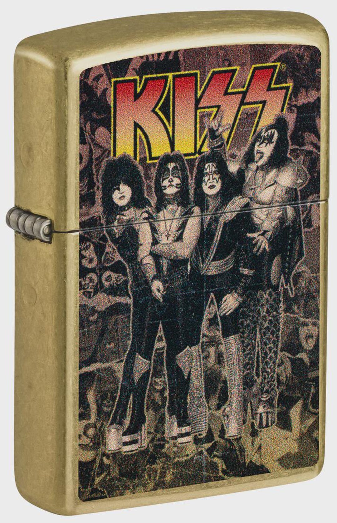 Sharp Brass Kiss Concert Group Photo Collage Zippo Lighter - Etsy