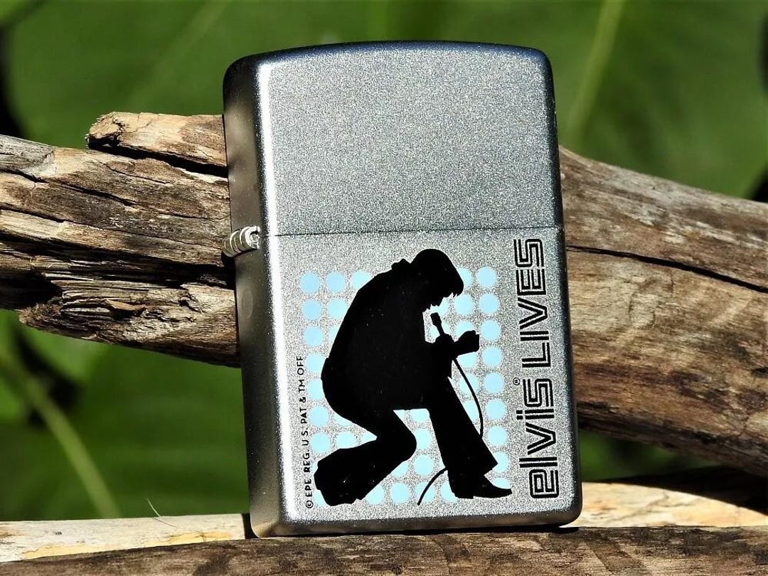 Rare 2006 Elvis Lives Zippo Lighter - Etsy