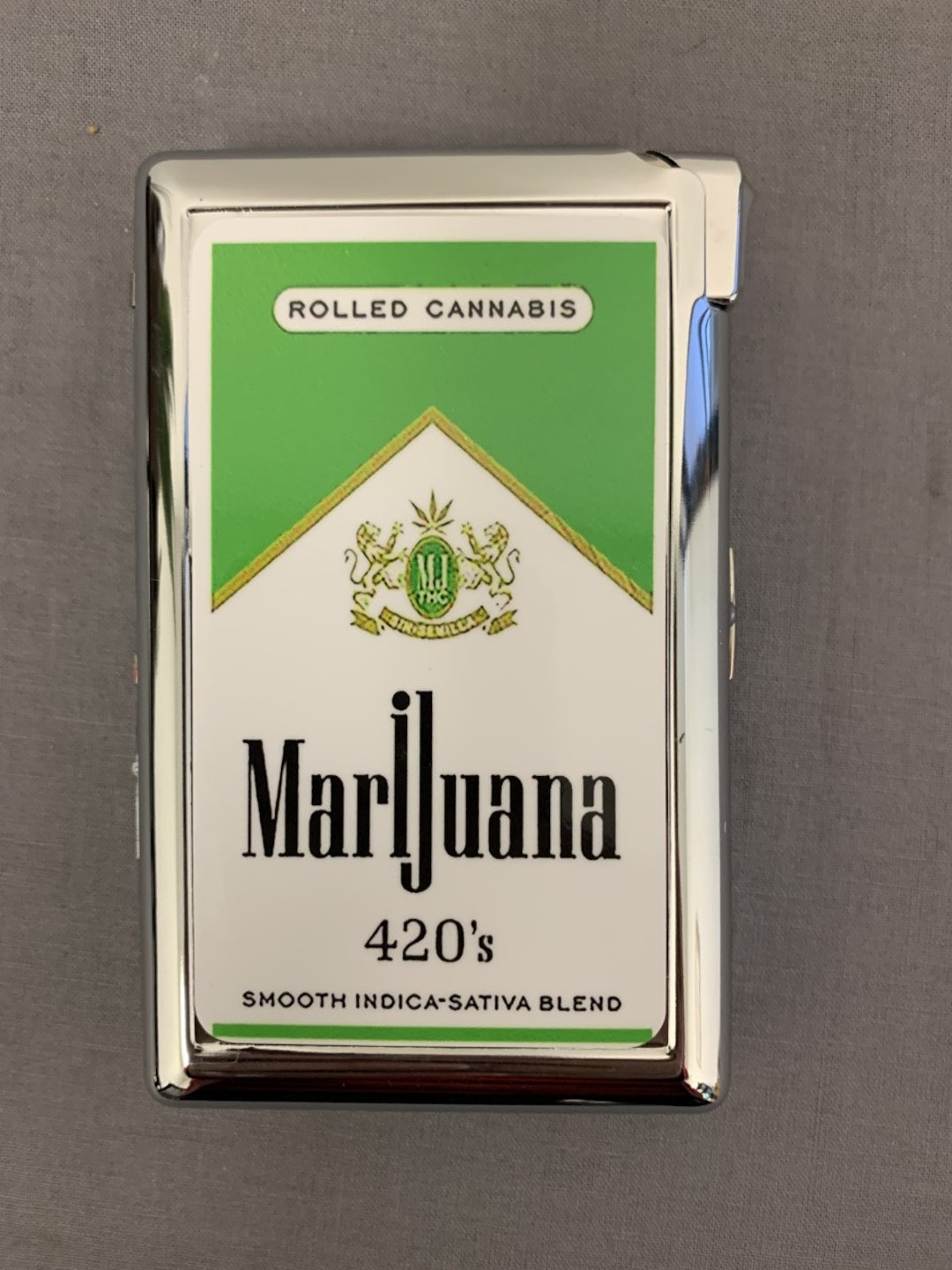 Premium Double Sided Cigarette Storage Case With Built in Butane ...