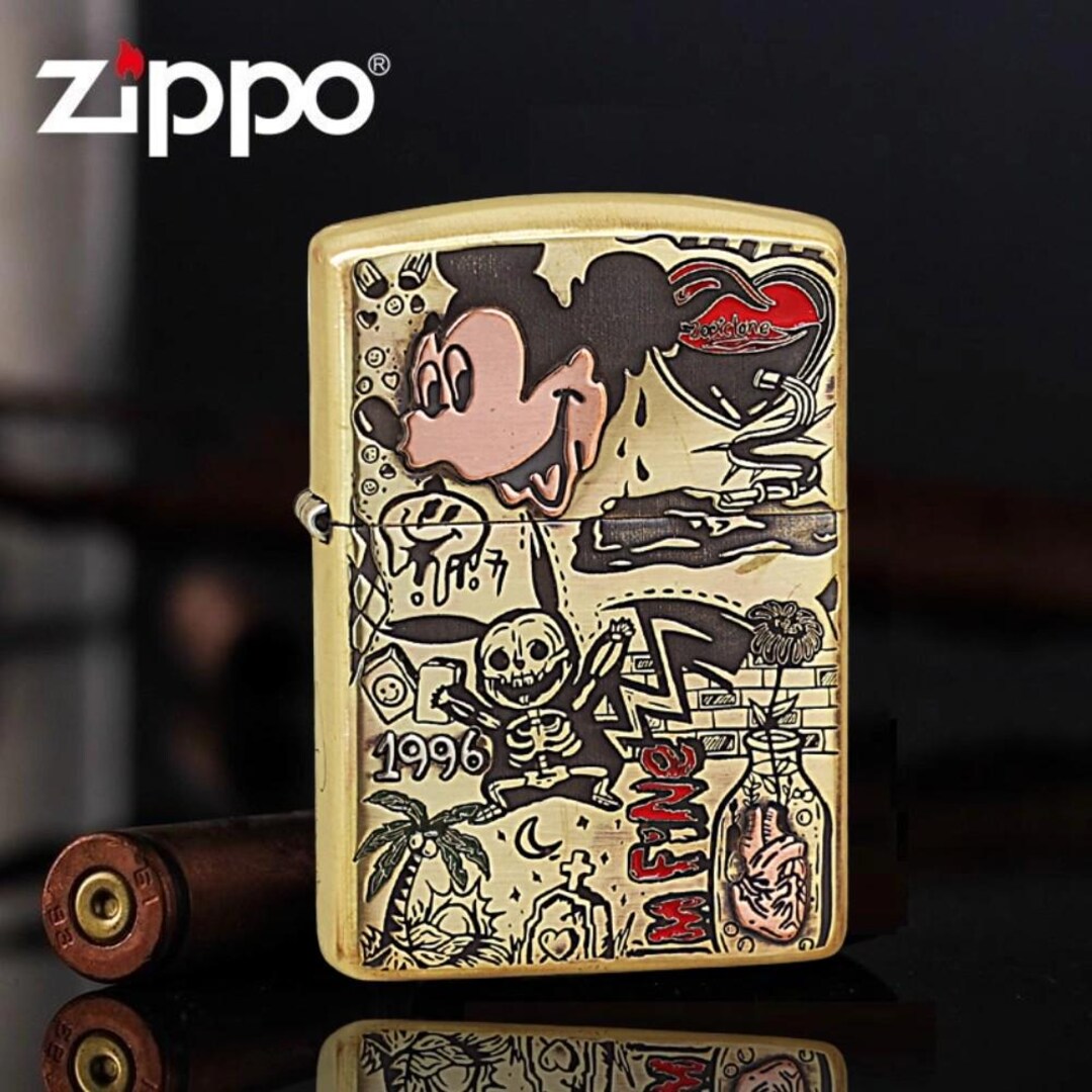 Rare Japanese Issue Armor Enameled Mickey Mouse Zippo Lighter - Etsy
