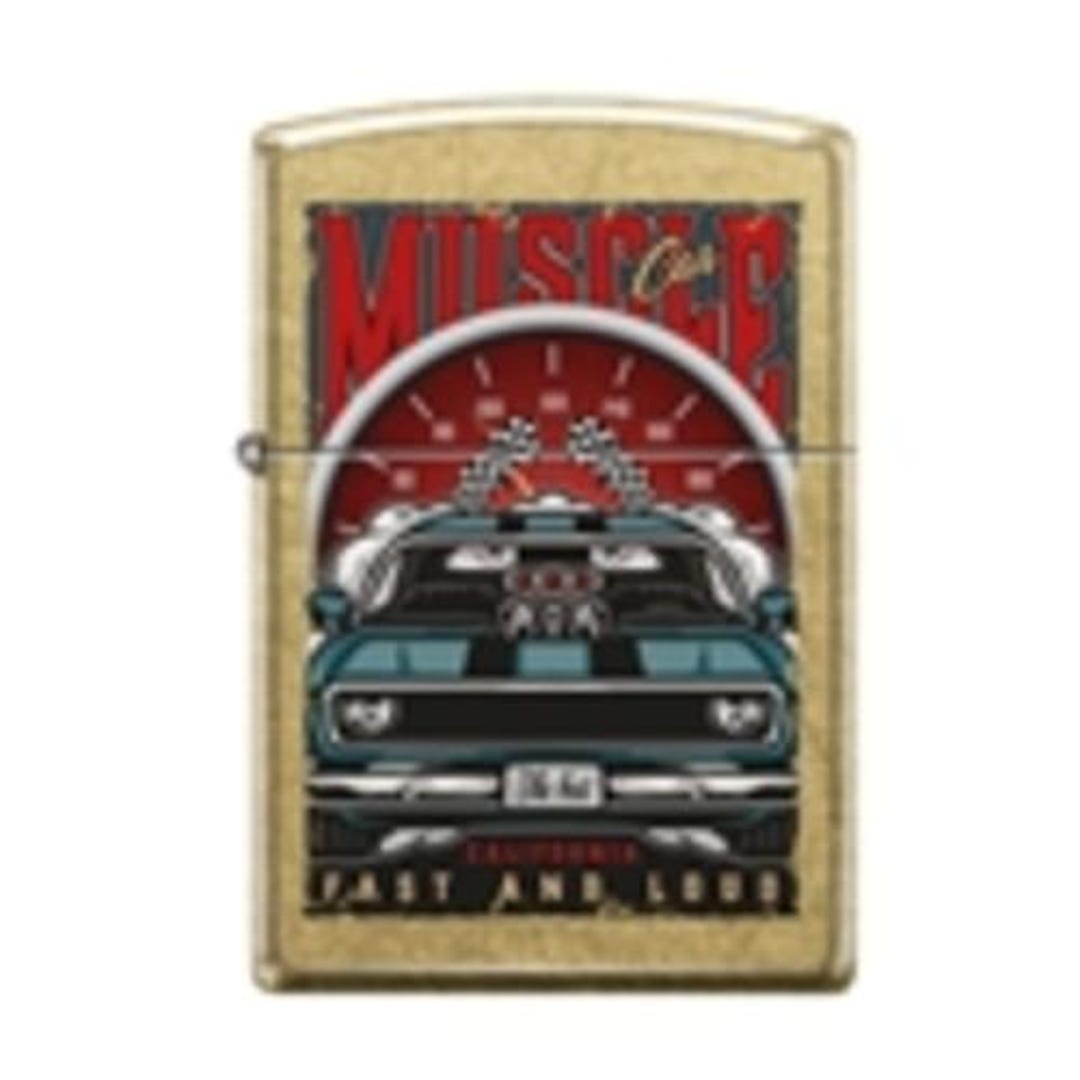 Sharp Brass Muscle Car Built for Speed Zippo Lighter - Etsy