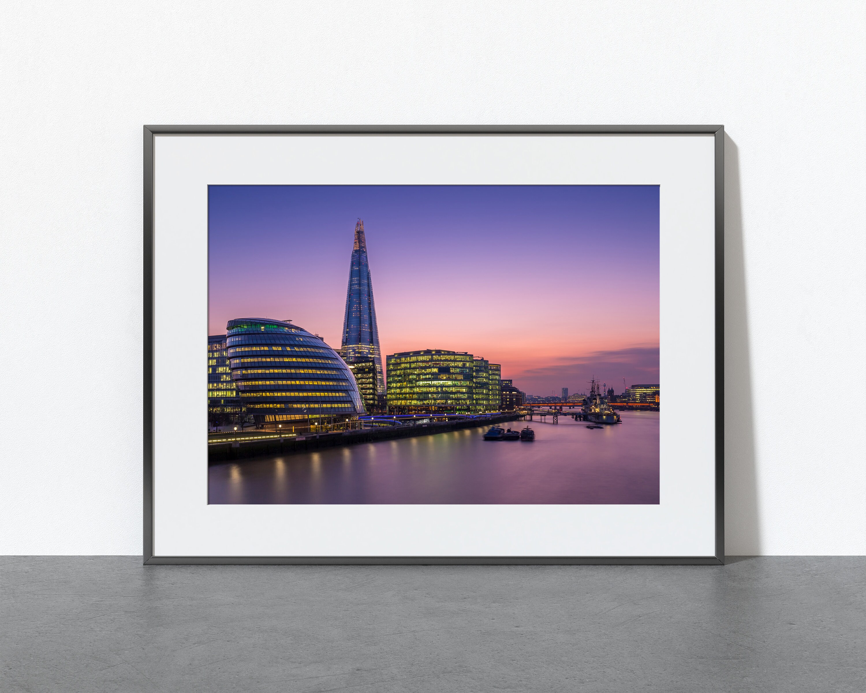 Twilight Shard London Fine-art Print Wall Art Photography - Etsy