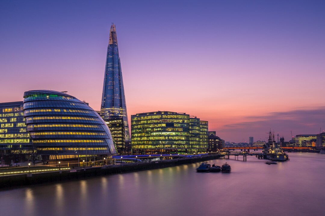 Twilight Shard London Fine-art Print Wall Art Photography - Etsy