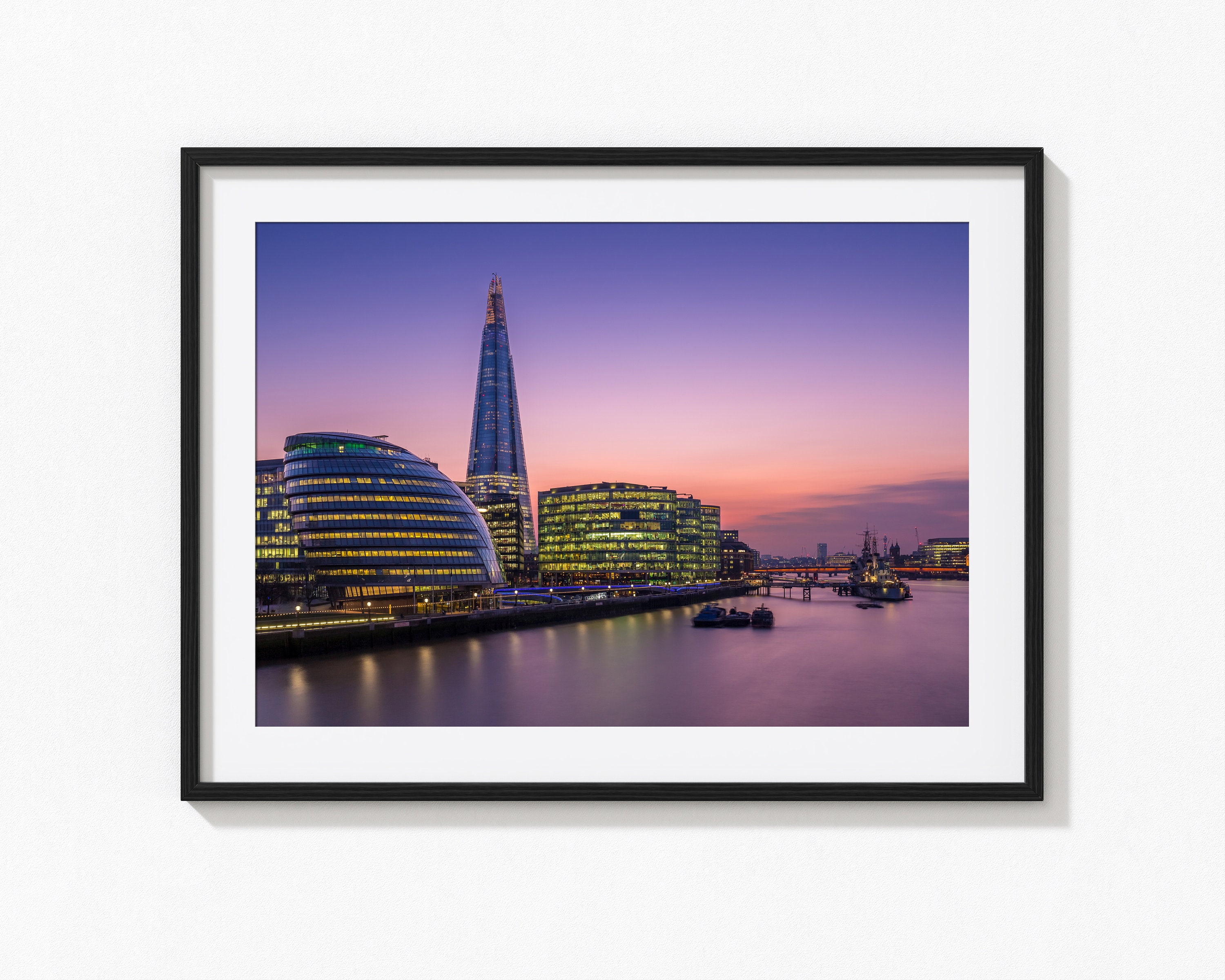 Twilight Shard London Fine-art Print Wall Art Photography - Etsy