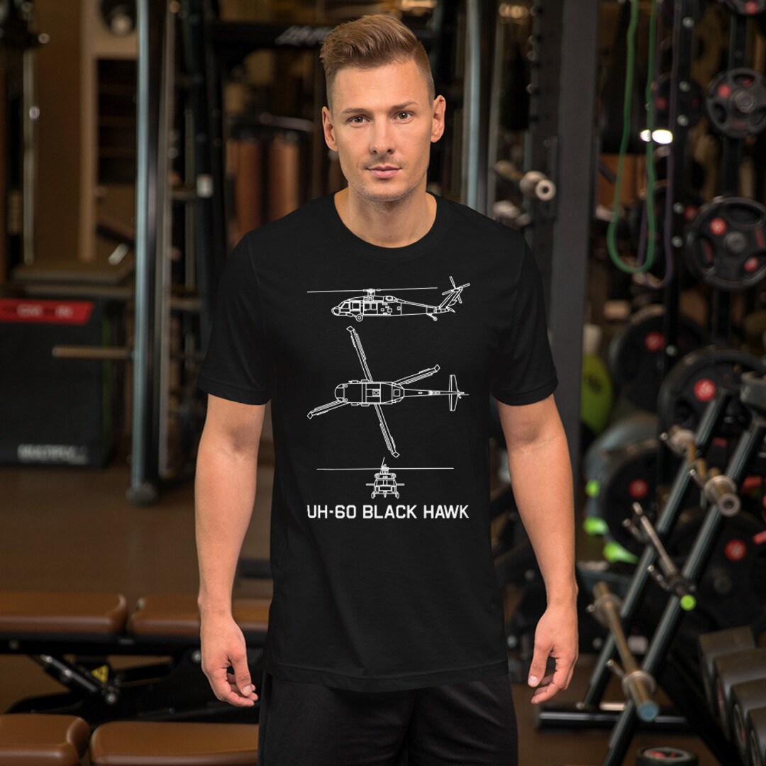UH-60 Black Hawk Military Helicopter Blueprint Diagrams - Etsy