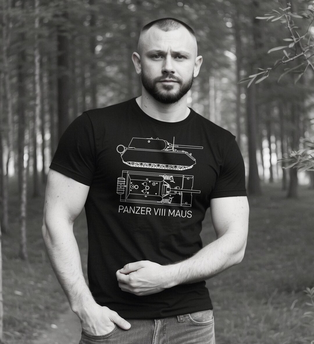 Panzer VIII Maus Blueprints Diagram Classic Tee Shirt - Etsy