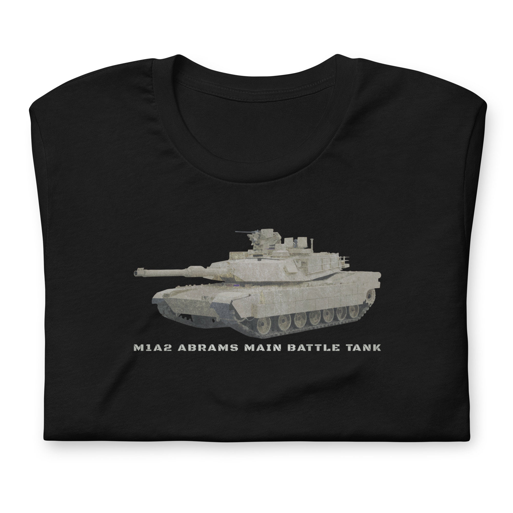M1A2 Abrams Main Battle Tank Vintage Worn Effect T-shirt - Etsy
