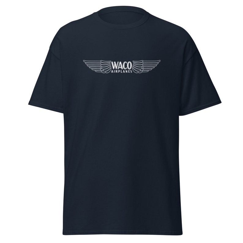 Waco Airplanes American Aircraft Plane Company Logo Gift Men's Classic ...