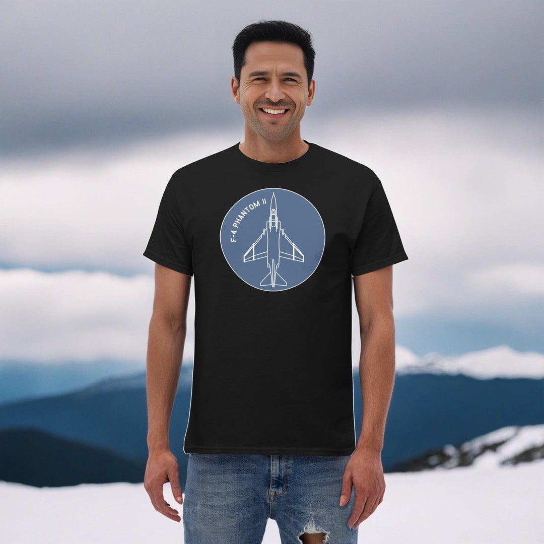 F-4 Phantom II American Jet Plane Badge Classic Tee - Etsy