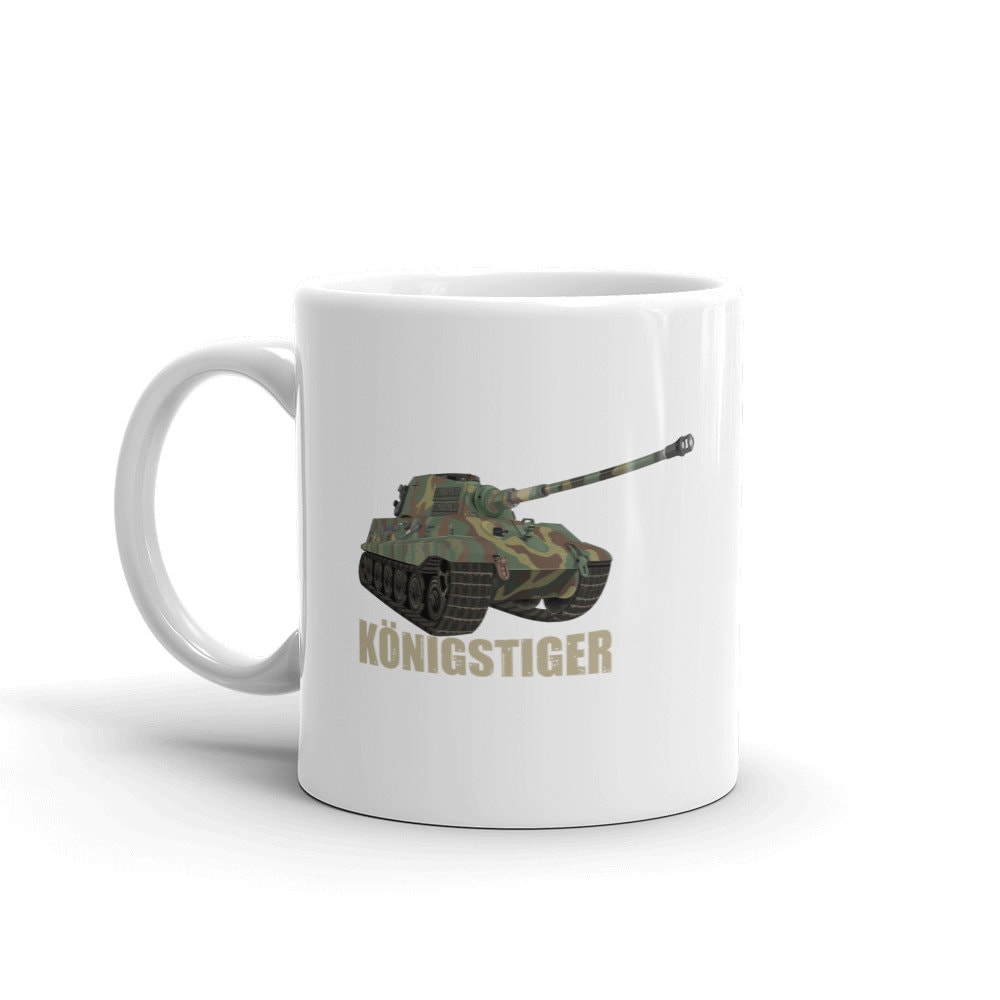Tiger II Konigstiger Tank German WW2 King Tiger Panzer Tanks White ...