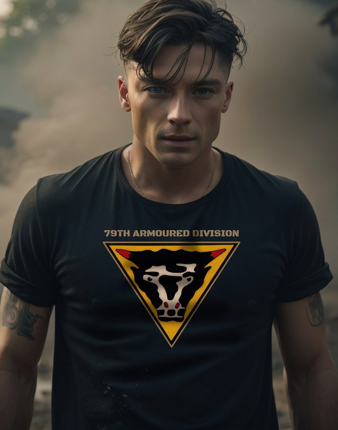 79th Armoured Division British WW2 Insignia Badge Men's Classic Tee - Etsy