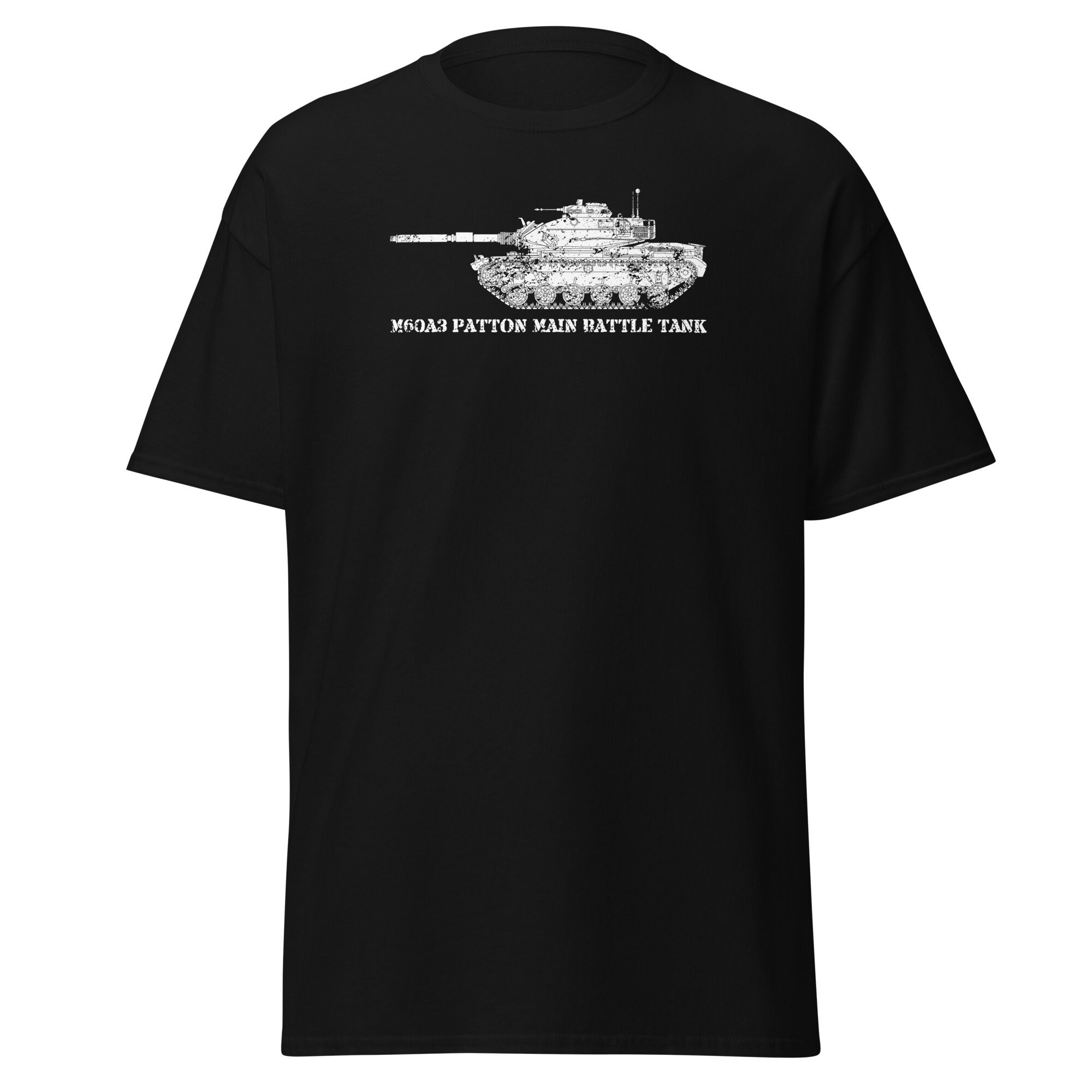 M60A3 Patton American Tank Cutout Silhouette Gift Men's Classic Tee - Etsy