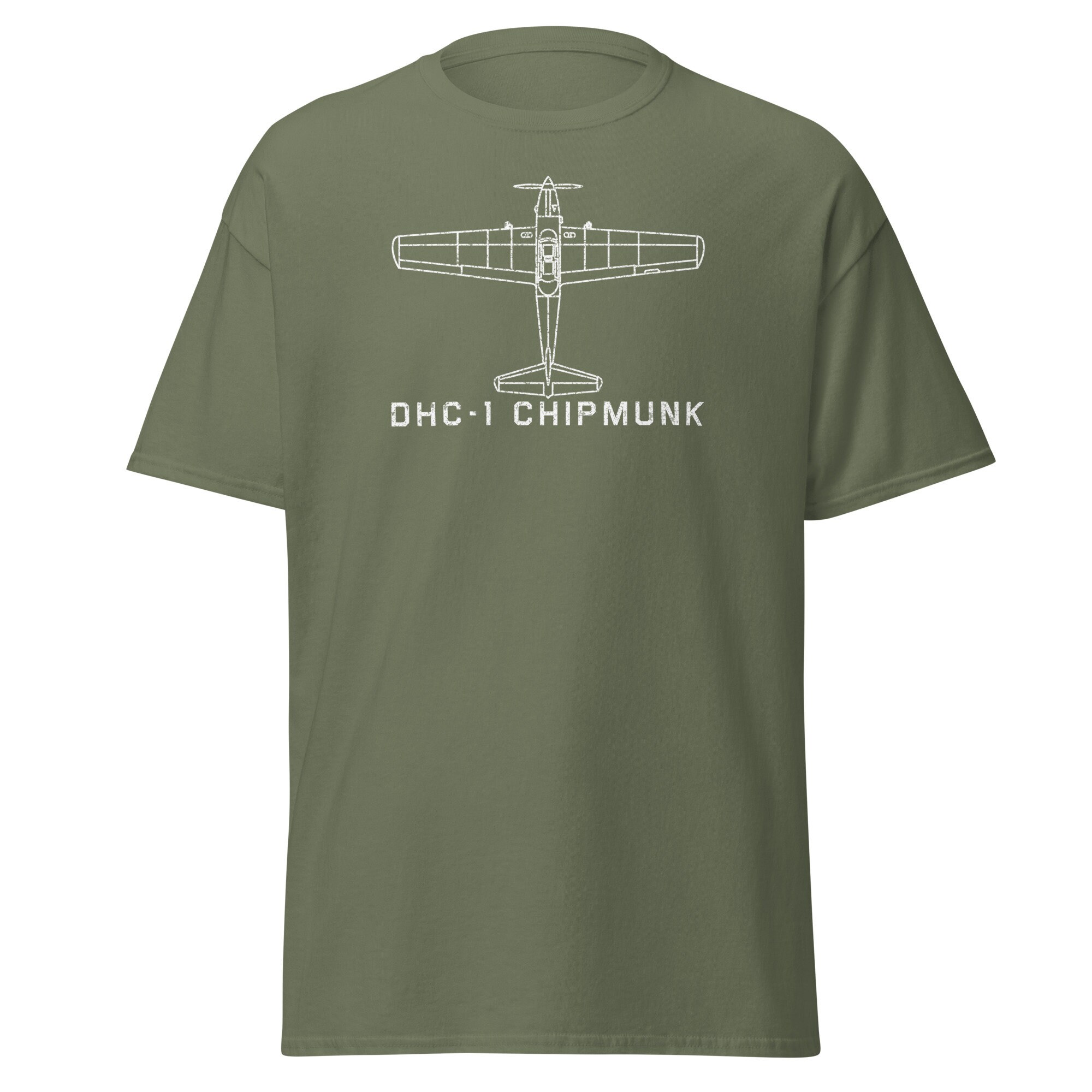 De Havilland Canada DHC-1 Chipmunk Blueprint Gift Men's Classic Tee - Etsy