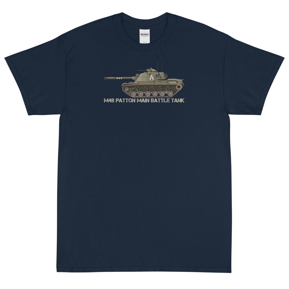 M48 Patton Main Battle Tank American Army Tanks Short Sleeve T-shirt - Etsy