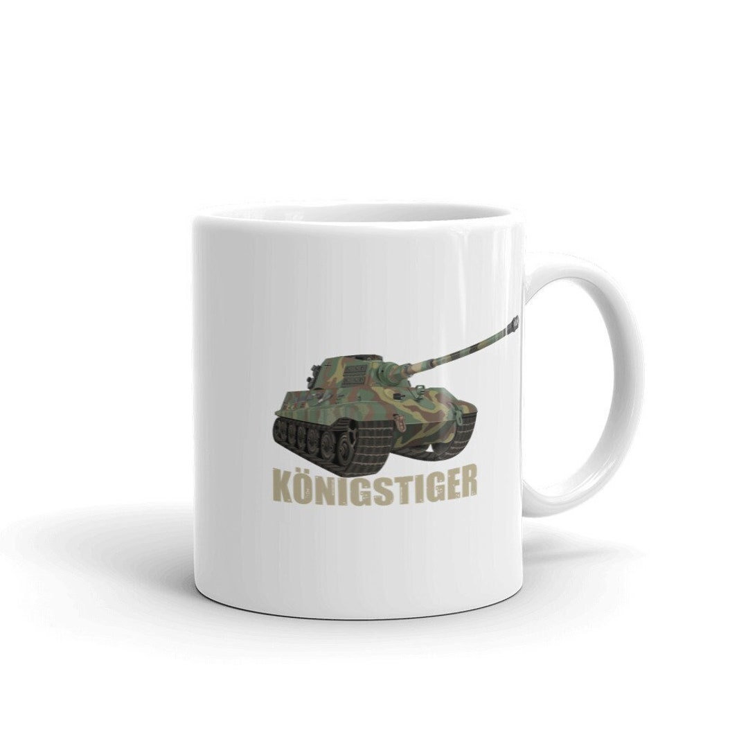 Tiger II Konigstiger Tank German WW2 King Tiger Panzer Tanks White ...