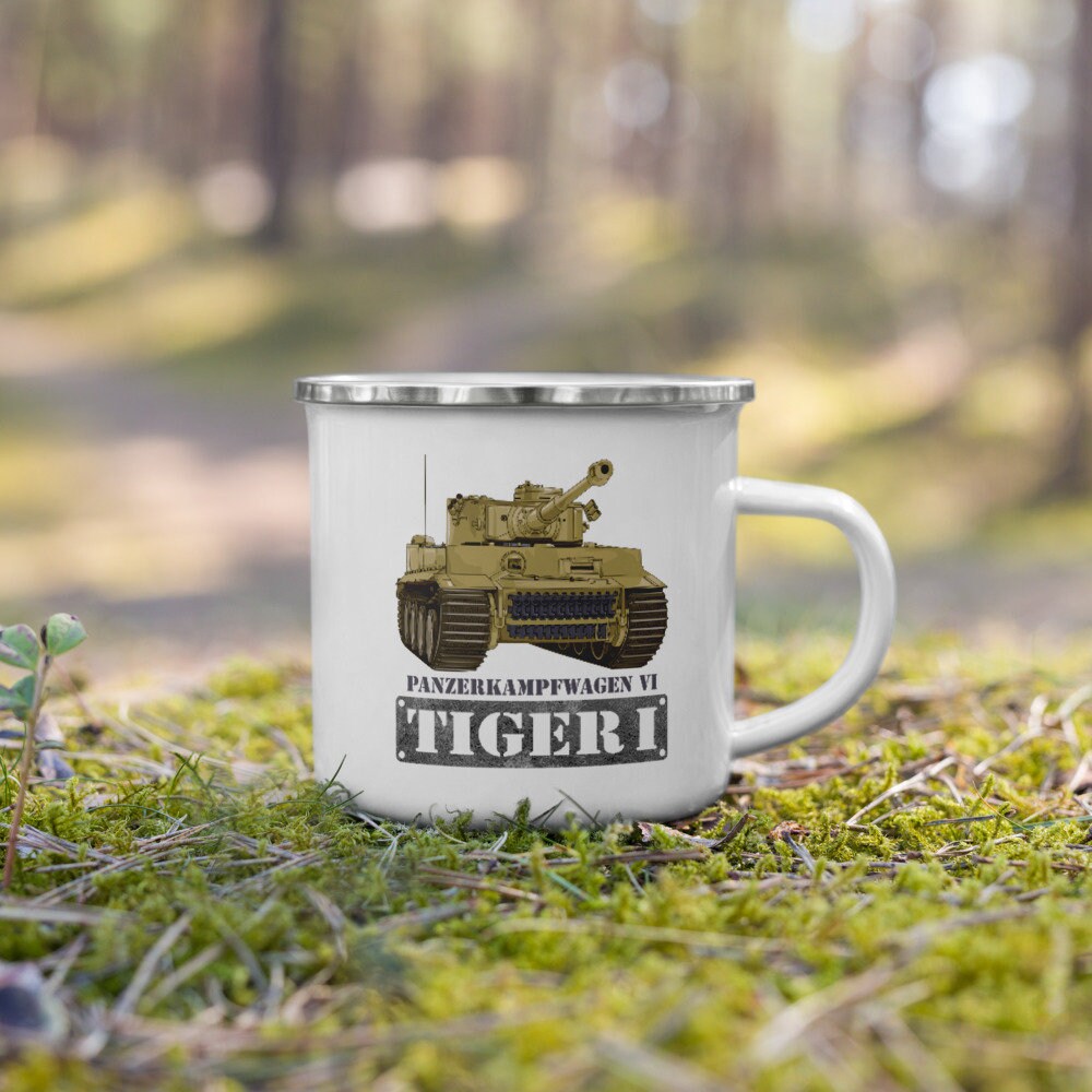 Tiger I Panzer VI WW2 Tank Camping Enamel Coffee Mugs - Etsy