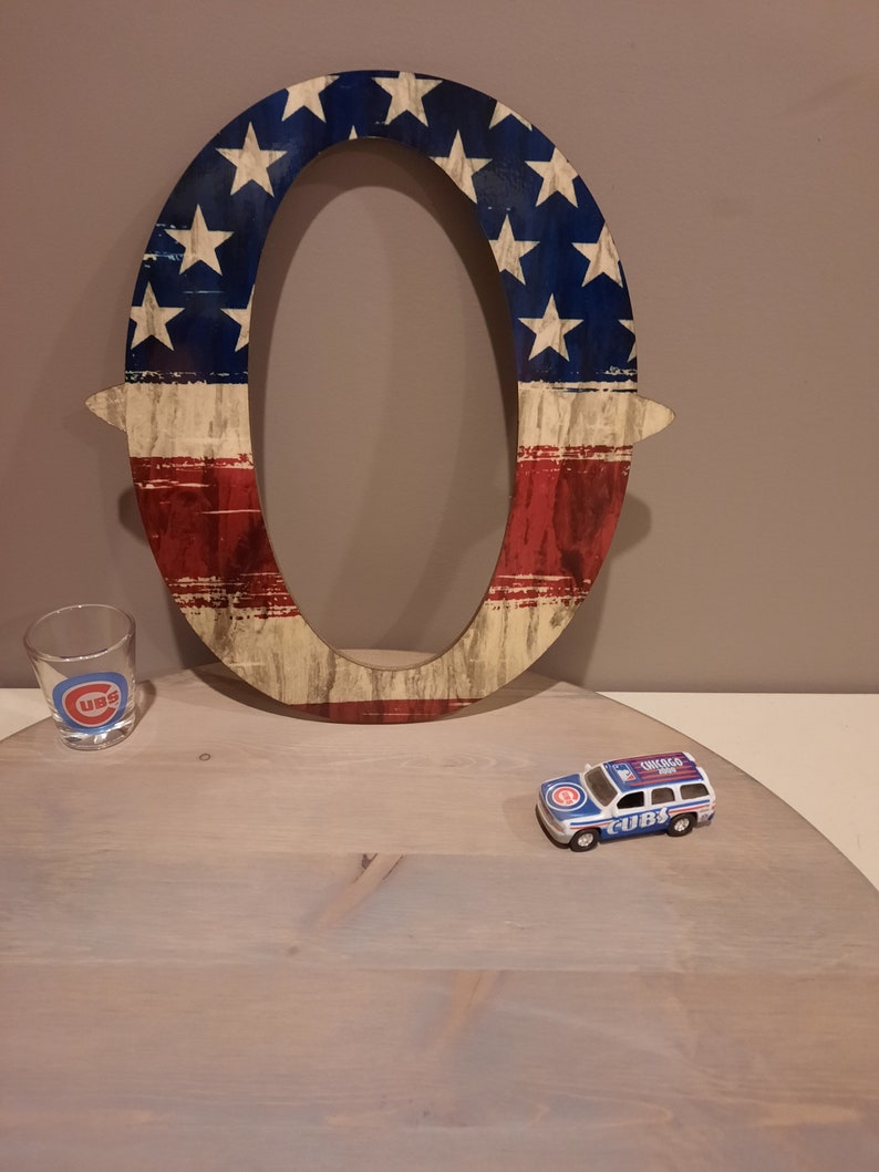 American Flag Letters and Numbers - Etsy