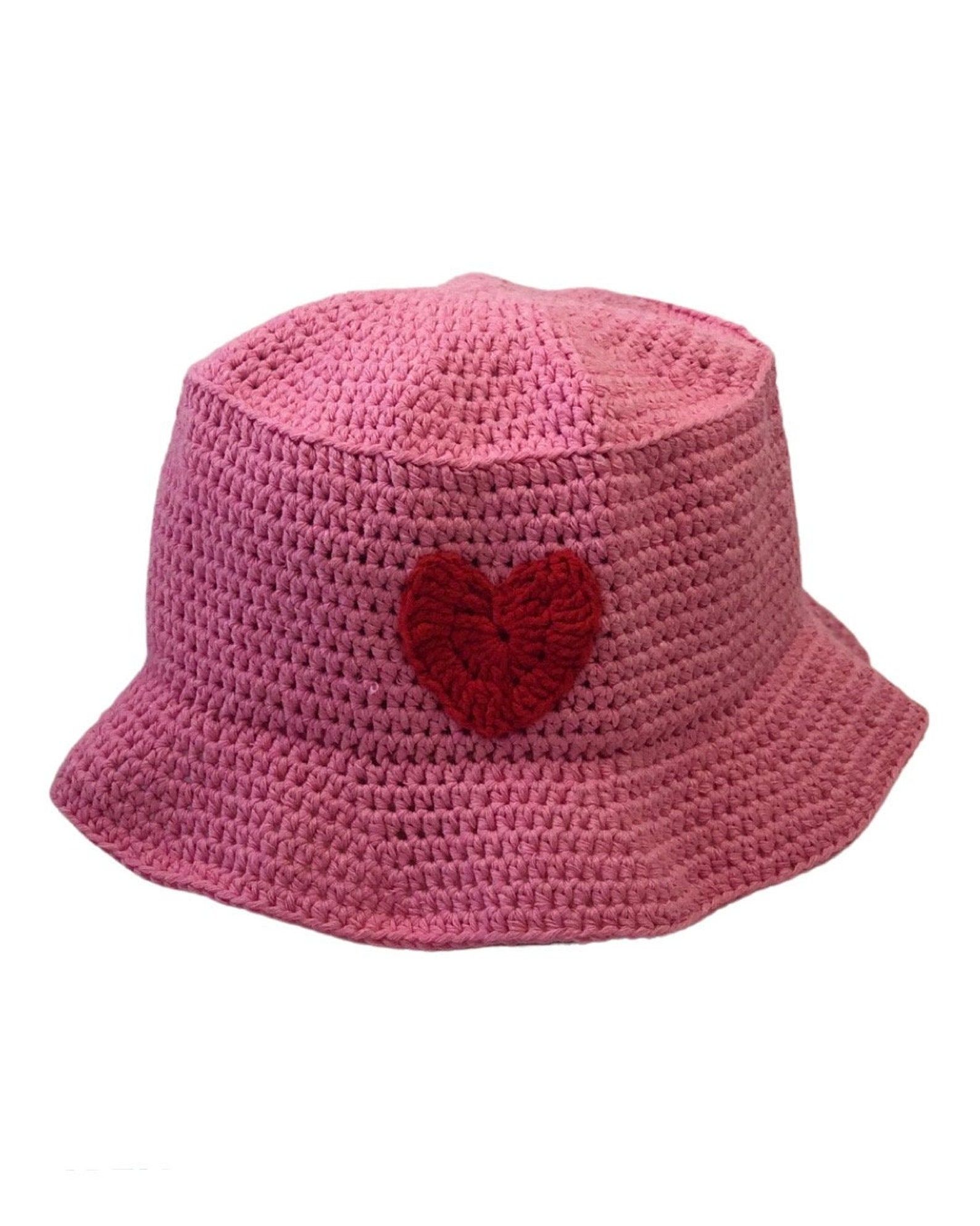 Heart Bucket Hat Y2k Vintage Retro Look Summer Spring Beach | Etsy